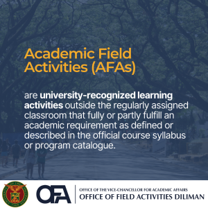 OFA and AFAs: What You Need to Know – OFFICE OF FIELD ACTIVITIES