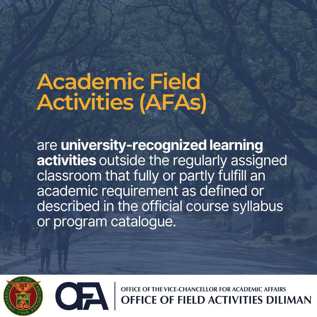 OFA and AFAs: What You Need to Know – OFFICE OF FIELD ACTIVITIES