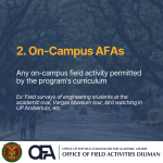 OFA and AFAs: What You Need to Know – OFFICE OF FIELD ACTIVITIES
