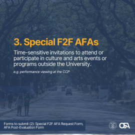 AFA Request Form Submissions – OFFICE OF FIELD ACTIVITIES