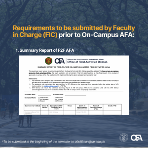 AFA Request Form Submissions – OFFICE OF FIELD ACTIVITIES