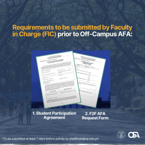 AFA Request Form Submissions – OFFICE OF FIELD ACTIVITIES