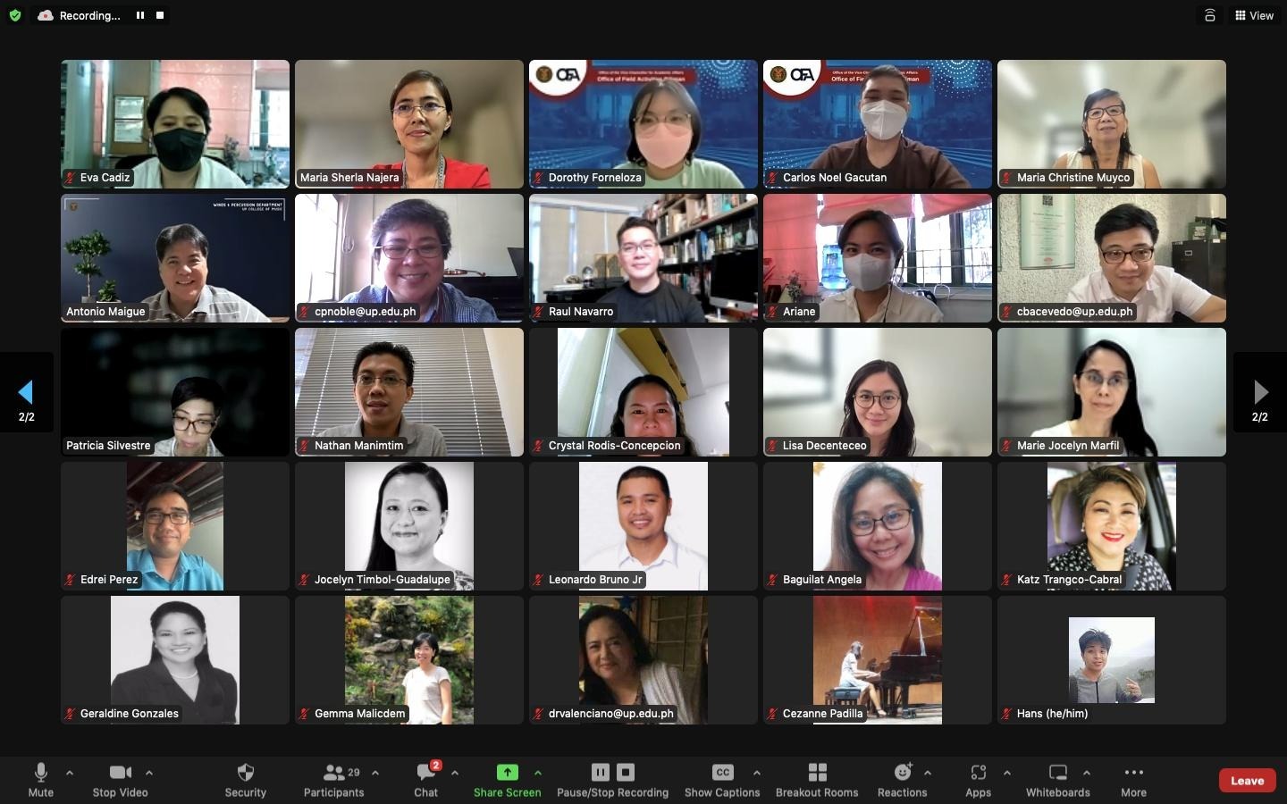 SUPPORTING ACADEMIC UNITS AND OTHER STAKEHOLDERS – OFFICE OF FIELD ACTIVITIES